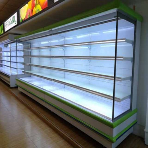 open refrigerated dispaly chiller multideck open display cooler upright ...