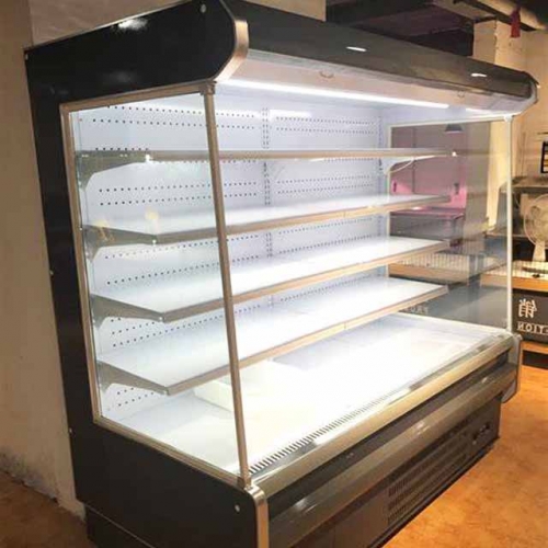 commercial open freezer multideck open beverage chiller drink display ...