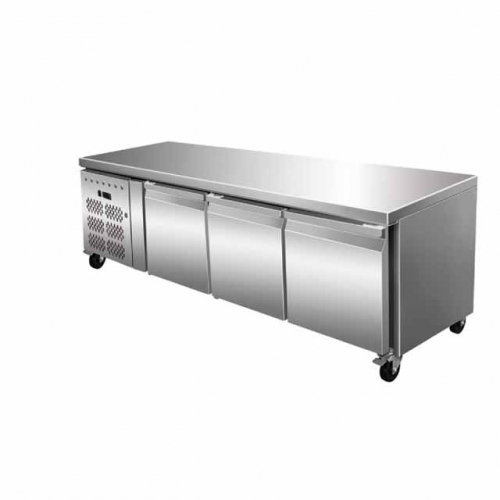 work table bench refrigerator restaurant prep table stainless steel ...